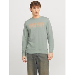 Jack & Jones Jack & Jones Sweatshirt in Gr&uuml;n - 54% | Gr&ouml;&szlig;e L | Herren-plussize