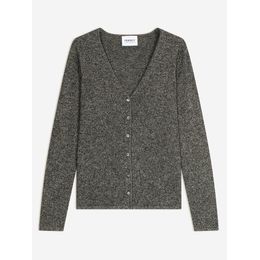 Perfect Cashmere Kaschmir-Cardigan "Paige" in Grau - 63% | Gr&ouml;&szlig;e S | Damen-pullover-cardigans