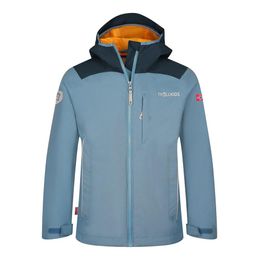Trollkids Regenjacke "Bergen" in Hellblau - 33% | Gr&ouml;&szlig;e 164 | Kinder-outdoor-jacken