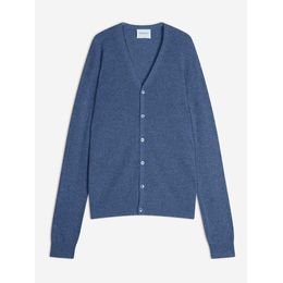 Perfect Cashmere Kaschmir-Cardigan "Errol" in Blau - 56% | Gr&ouml;&szlig;e XL | Herren-pullover-cardigans