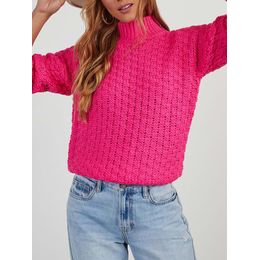 Milan Kiss Pullover in Pink - 50% | Gr&ouml;&szlig;e M | Damen-pullover-cardigans