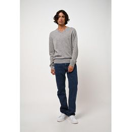 AUTHENTIC CASHMERE Kaschmir-Pullover "Agel" in Grau - 56% | Gr&ouml;&szlig;e M | Herren-plussize