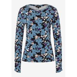 More & More More & More Longsleeve in Blau - 64% | Gr&ouml;&szlig;e 42 | Damen-tops