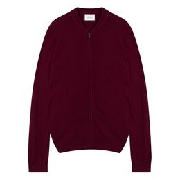 Perfect Cashmere Kaschmir-Cardigan "Polnoon" in Bordeaux - 63% | Gr&ouml;&szlig;e XL | Herren-pullover-cardigans