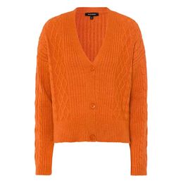 More & More More & More Cardigan in Orange - 72% | Gr&ouml;&szlig;e 40 | Damen-pullover-cardigans