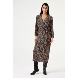 Garcia Kleid in Beige/ Schwarz - 27% | Gr&ouml;&szlig;e XL | Damen-kleider