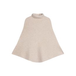 Perfect Cashmere Kaschmir-Poncho "Gache" in Beige - 65% | Gr&ouml;&szlig;e L | Damenjacken