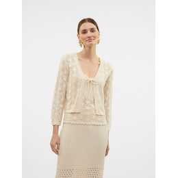 V&eacute;ro Moda Vero Moda Cardigan in Sand - 75% | Gr&ouml;&szlig;e XS | Damen-pullover-cardigans