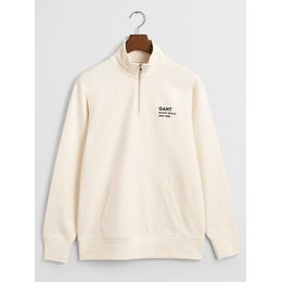 Gant Sweatshirt in Creme - 67% | Gr&ouml;&szlig;e M | Herren-plussize