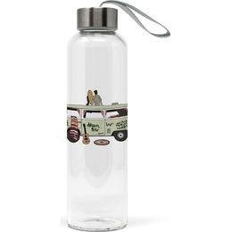 PPD Trinkflasche "Freiheit" in Transparent/ Bunt - 550 ml - 35% | Damen-outdoor-ausruestung