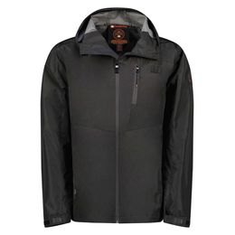 Canadian Peak &Uuml;bergangsjacke "Barcillyeak" in Schwarz - 80% | Gr&ouml;&szlig;e S | Herren-plussize
