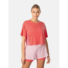 KARI TRAA Trainingsshirt "Mija" in Rot - 19% | Gr&ouml;&szlig;e S | Damen-outdoor-tops-shirts