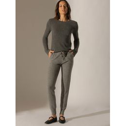Perfect Cashmere Kaschmir-Hose "Gwen" in Grau - 64% | Gr&ouml;&szlig;e M | Damenhosen