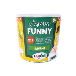 Aladine Stempelset "Funny Savanne" - ab 6 Jahren - 25% | Kinder-kreativspielzeug