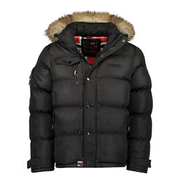 Geographical Norway Parka "Bonap" in Schwarz - 62% | Gr&ouml;&szlig;e L | Herrenjacken
