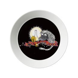 Moomin Dessertteller "Ancestor" in Schwarz - &Oslash; 19 cm - 15% | Gedeckter-tisch