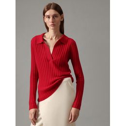 Perfect Cashmere Kaschmir-Rollkragenpullover "Skamar" in Rot - 61% | Gr&ouml;&szlig;e L | Damen-pullover-cardigans