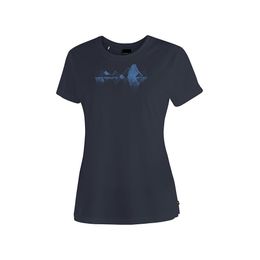 Maier Sports Funktionsshirt "Tilia Pique" in Dunkelblau - 39% | Gr&ouml;&szlig;e 42 | Damen-outdoor-tops-shirts
