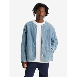 Levi's Levi ́s Wende-&Uuml;bergangsjacke in Hellblau/ Sand - 61% | Gr&ouml;&szlig;e XL | Herren-plussize