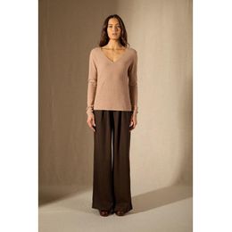 Perfect Cashmere Kaschmir-Pullover "Golpsie" in Camel - 58% | Gr&ouml;&szlig;e S | Damen-pullover-cardigans