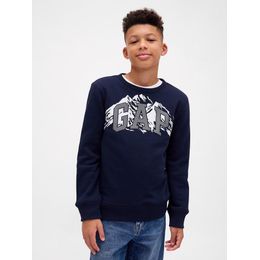 GAP Sweatshirt in Dunkelblau - 53% | Gr&ouml;&szlig;e 110 | Kinder-sweatshirts-jacken
