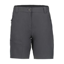 Icepeak Funktionsshorts "Beaufort" in Anthrazit - 44% | Gr&ouml;&szlig;e 46 | Damen-sporthosen