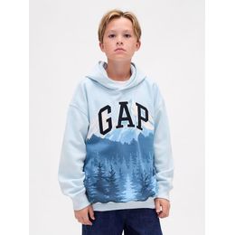 GAP Hoodie in Hellblau - 59% | Gr&ouml;&szlig;e 116/122 | Kinder-sweatshirts-jacken