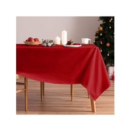 Mint Rugs Tischdecke "Christmas" in Rot - 60% | Gr&ouml;&szlig;e 155x300 cm |