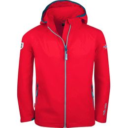 Trollkids Softshelljacke "Kvalvika" in Rot - 45% | Gr&ouml;&szlig;e 92 | Kinderjacken
