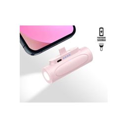 SWEET ACCESS Mini-Powerbank 5.000 mAh in Rosa/ Rosa - 64% | Technikzubehoer