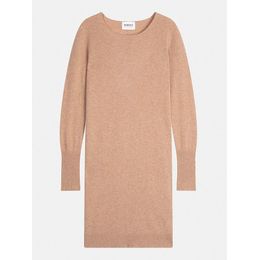 Perfect Cashmere Kaschmir-Kleid "Joy" in Hellbraun - 64% | Gr&ouml;&szlig;e XL | Damen-kleider
