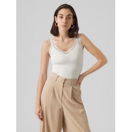 V&eacute;ro Moda Vero Moda Top "Rosa" in Wei&szlig; - 41% | Gr&ouml;&szlig;e XS | Damen-tops