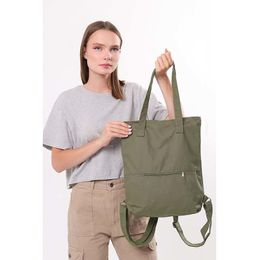 BAGmori Schultertasche in Khaki - (B)35 x (H)40 x (T)8 cm - 53% | Damen-taschen