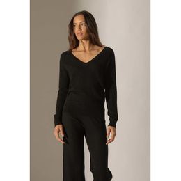 Perfect Cashmere Kaschmir-Pullover "Penelope" in Schwarz - 61% | Gr&ouml;&szlig;e S | Damen-pullover-cardigans