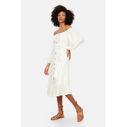 Trendyol Kleid in Creme - 58% | Gr&ouml;&szlig;e 38 | Damen-kleider