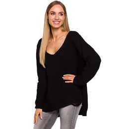 made of emotion Pullover in Schwarz - 63% | Damen-pullover-cardigans