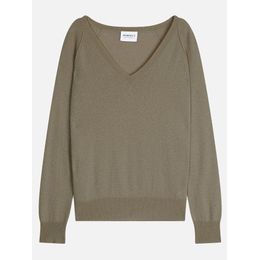 Perfect Cashmere Kaschmir-Pullover "Penelope" in Khaki - 61% | Gr&ouml;&szlig;e M | Damen-pullover-cardigans