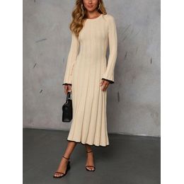 Milan Kiss Kleid in Beige - 69% | Gr&ouml;&szlig;e XL | Damen-kleider