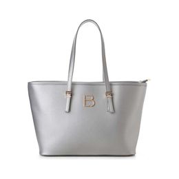 Lucky Bees Shopper in Silber - (B)42 x (H)25 x (T)15 cm - 69% | Damen-taschen