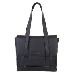 Betty Barclay Leder-Schultertasche in Schwarz - (B)28 x (H)24 x (T)5,5 cm - 40% | Damen-taschen