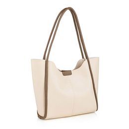 Lucky Bees Schultertasche in Creme - (B)30 x (H)29 x (T)9 cm - 60% | Damen-taschen