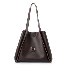 Lucky Bees Schultertasche ''Loretta'' in Braun - (B)34 x (H)30 x (T)15 cm - 74% | Damen-taschen