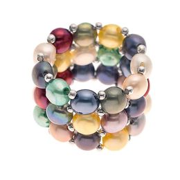 Pearl Addict Perlen-Ring in Bunt - 86% | Schmuck