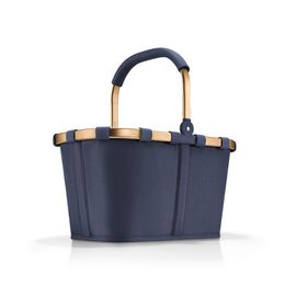 Reisenthel Einkaufskorb Carrybag midnight gold, Dunkelblau, Textil, 22 L, 48x29x28 cm, Freizeit, Koffer & Taschen, Einkaufsk&ouml;rbe