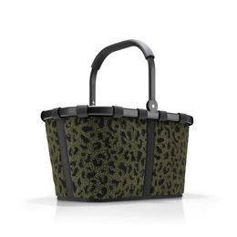 Reisenthel Einkaufskorb Carrybag teddy leo olive, Dunkelgr&uuml;n, Textil, 22 L, 49x29x28 cm, Freizeit, Koffer & Taschen, Einkaufsk&ouml;rbe