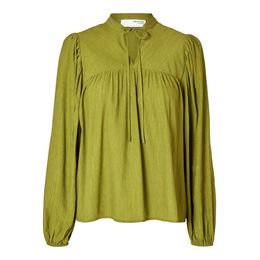 Selected Bluse 'SLFKATERINE' Damen Gr&ouml;&szlig;e S kiwi
