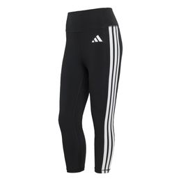 adidas Performance Sporthose 'Optime Essentials' Damen Gr&ouml;&szlig;e XS schwarz / wei&szlig;
