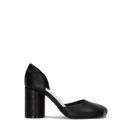 MM6 Maison Margiela Hohe Schuhe - Asymmetric-Toe Black Pumps - Gr. 37 (EU) - in Schwarz - f&uuml;r Damen