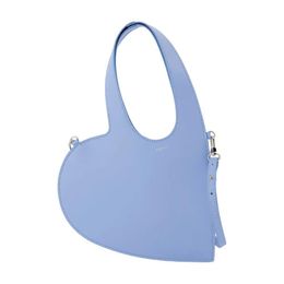 Coperni Hobo Bags - Baby Heart Crossbody - Leather - Blue - Gr. unisize - in Blau - f&uuml;r Damen