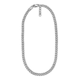 Fossil Halsketten - Harlow Linear Texture Chain Stainless Steel - Gr. unisize - in Silber - f&uuml;r Damen
